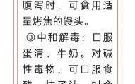 食物中毒症状吃什么药_如何快速缓解