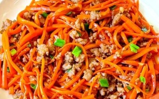 胡萝卜炒肉丝怎么做_胡萝卜炒肉丝视频教程