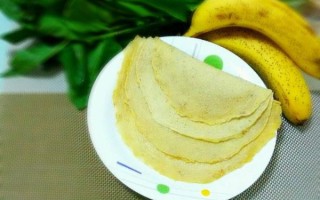 香蕉薄饼怎么做_香蕉薄饼热量高吗