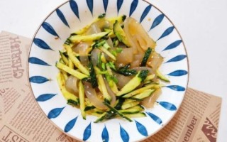 凉拌黄瓜拉皮怎么做_家常做法窍门