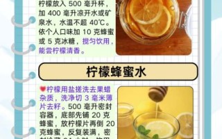 柠檬水怎么做_柠檬水正确做法