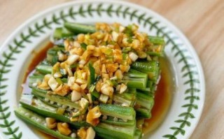 凉拌秋葵怎么做窍门_秋葵焯水几分钟才脆嫩
