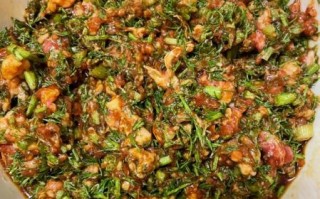 茴香肉馅怎么调好吃_茴香饺子馅做法