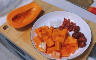 木瓜炖奶成豆腐渣了还能吃吗_木瓜炖奶失败原因