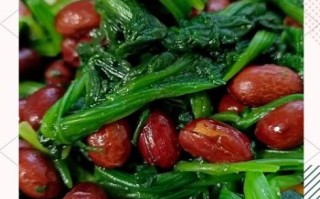 陈醋菠菜花生米怎么做_陈醋菠菜花生米热量高吗