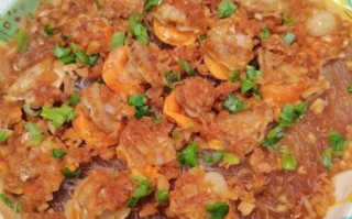 扇贝肉粉丝怎么做_蒜蓉粉丝蒸扇贝肉步骤