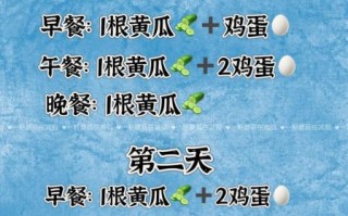 黄瓜鸡蛋减肥法有效吗_真实经历告诉你