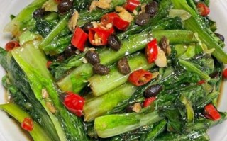 豆豉油麦菜怎么做_豆豉油麦菜的家常做法