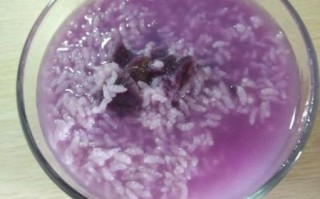 紫薯粥加什么能成紫色_紫薯粥怎么煮颜色更紫