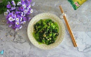 蒜香油菜怎么做_油菜焯水几分钟