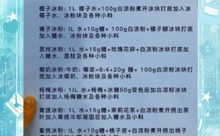 冰粉粉怎么做_冰粉粉和水的比例是多少