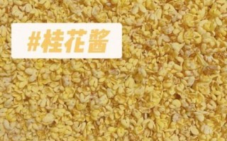 干桂花酱怎么做_桂花酱保存多久