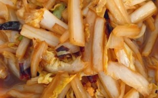 糖醋白菜片怎么做_糖醋白菜片家常做法