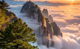 黄山云海图片大全高清_最佳观赏时间