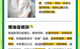 猪油的功效与作用_猪油怎么吃最健康