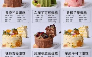 蛋糕名字大全_有哪些好听又吉利的