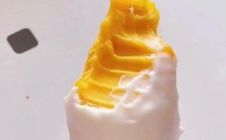 芒果酸奶冰激凌怎么做_无奶油版配方