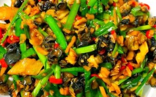 大田螺肉怎么炒好吃_大田螺肉炒多久才入味
