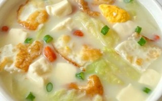 豆腐青菜羹怎么做_豆腐青菜羹热量高吗