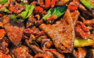 土匪猪肝怎么做_正宗湘菜做法