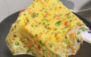 葱花煎蛋饼怎么做才蓬松_葱花煎蛋饼怎么做好吃