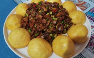 杂粮包配菜怎么摆盘_杂粮包配菜的做法大全