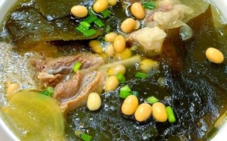 排骨海带冬瓜黄豆汤的功效_怎么做最养胃