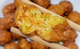 红萝卜丸子怎么炸外酥里嫩_红萝卜丸子炸多久才熟