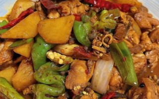 大盘鸡的家常做法图解_大盘鸡怎么做好吃又入味