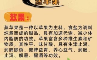 蒸苹果的功效与作用_苹果的营养价值