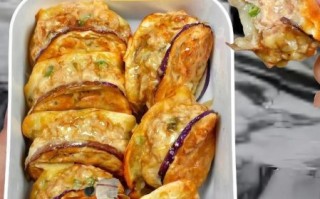 炸茄盒怎么做外酥里嫩_炸茄盒的家常做法窍门