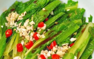 锡纸油麦菜怎么做_锡纸油麦菜热量高吗