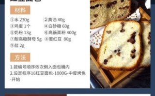 面包机做面包的做法和配方_新手一次成功