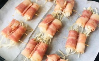 油炸培根金针菇卷怎么做_油炸培根金针菇卷做法窍门