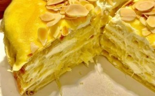 榴莲蛋糕好吃吗_榴莲蛋糕口感如何