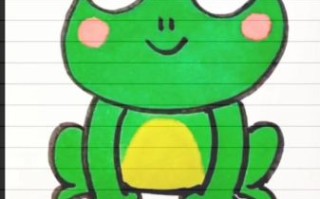 青蛙简笔画怎么画_青蛙图片大全简笔画