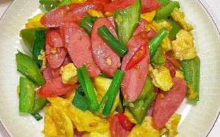 火腿肠炒鸡蛋怎么做才嫩_火腿肠炒鸡蛋热量高吗