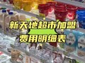 超市加盟店需要多少钱_超市加盟店利润怎么样