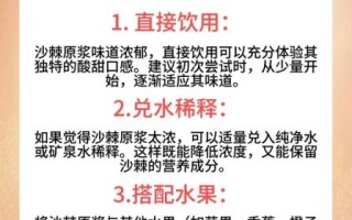 沙棘原浆什么时候喝最好_沙棘原浆一天喝多少合适