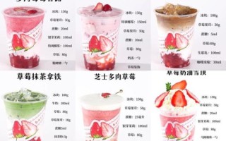 草莓味奶茶怎么做_草莓奶茶配方比例