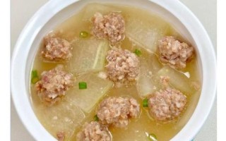 冬瓜肉丸子怎么做好吃_冬瓜肉丸子汤的做法窍门