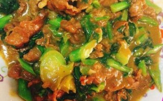 耗油牛肉芥兰怎么做_耗油牛肉芥兰热量高吗