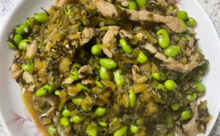 雪菜肉丝怎么炒好吃_雪菜炒肉丝的家常做法