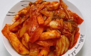 泡菜炒年糕怎么做_正宗韩国做法