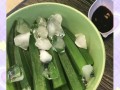 芥末秋葵怎么凉拌才好吃_芥末秋葵凉拌做法
