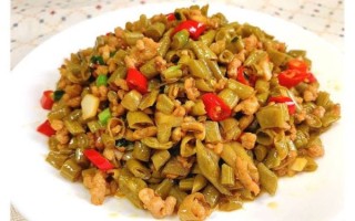 酸豆角炒肉末粉条怎么做_酸豆角炒肉末粉条用干粉条还是湿粉条