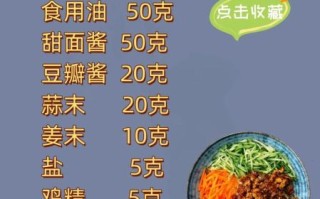 炸酱面的炸酱怎样做窍门_炸酱面炸酱配方比例