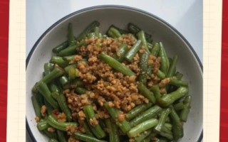 肉沫豆角怎么炒好吃_肉沫豆角热量高吗