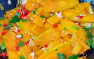 家常炒南瓜怎么做_南瓜炒多久才熟