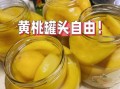 冰冻黄桃罐头怎么做_自制黄桃罐头能保存多久